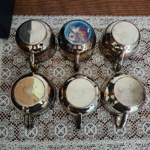 Oneida | Dining | Vintage Oneida Silver Tea Cups Set Of 2 | Poshmark